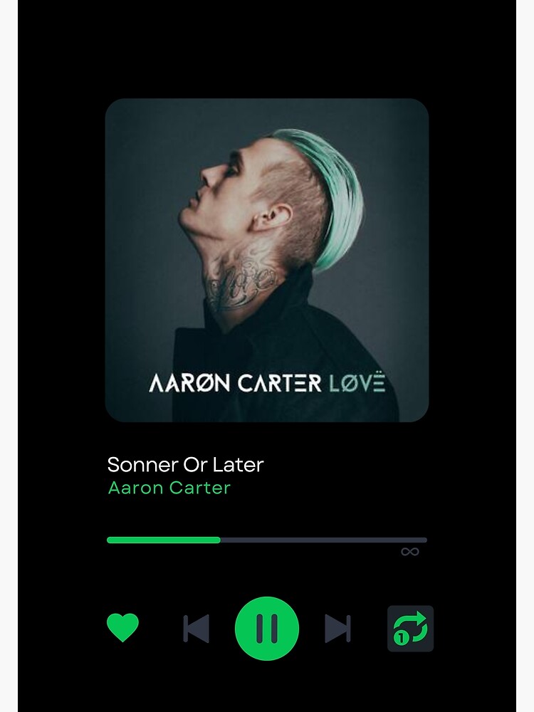 "Aaron Carter" Poster for Sale by Trandiz | Redbubble