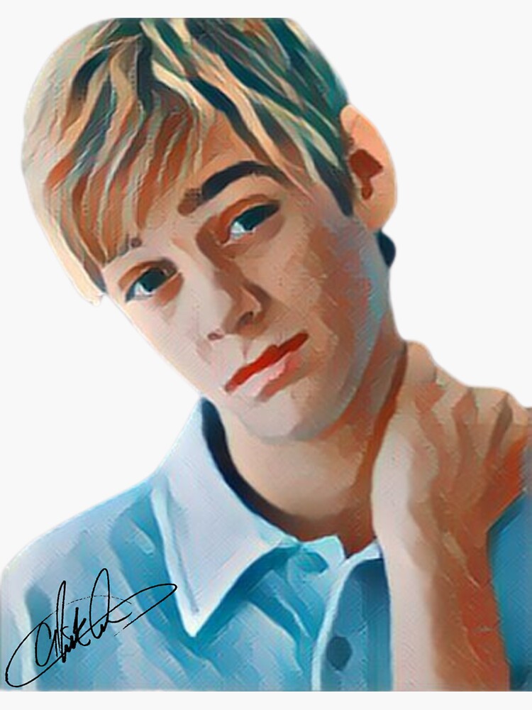 "Aaron Carter" Sticker for Sale by Trandiz | Redbubble