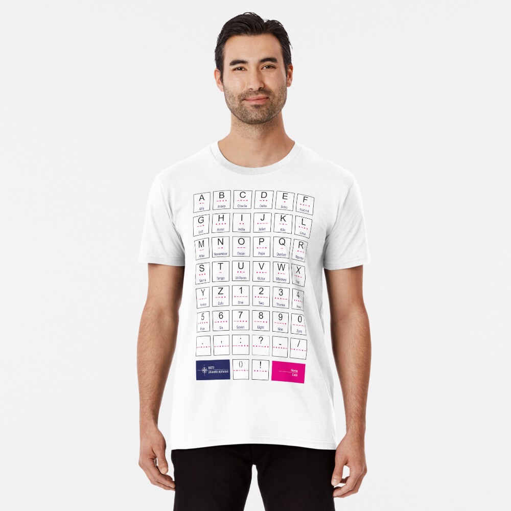 "NATO phonetic alphabet | Morse code" Sticker for Sale by Design-shop ...