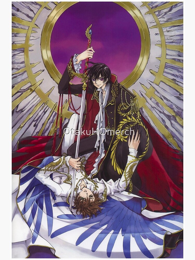 "Suzaku Kururugi and Lelouch Lamperouge" Photographic Print for Sale by ...
