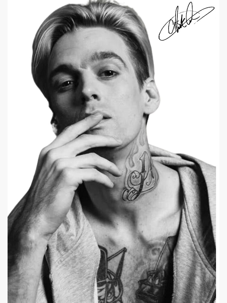 "Aaron Carter" Poster for Sale by Trandiz | Redbubble