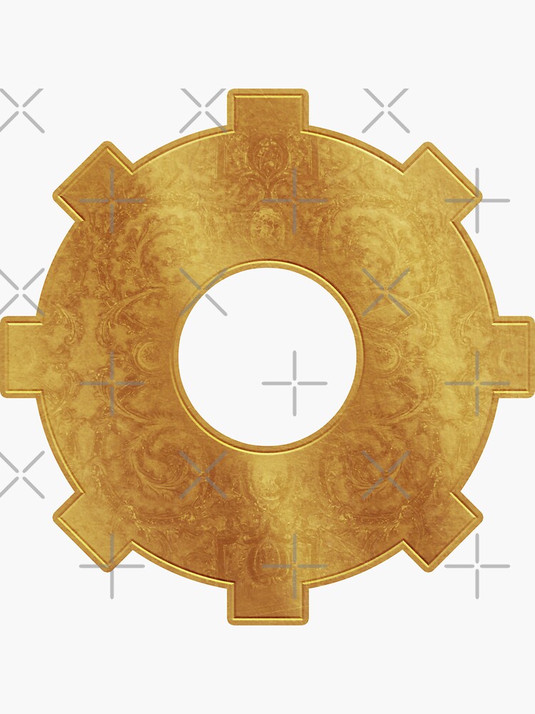 "Mechanist Logo" Sticker for Sale by Vinemans | Redbubble