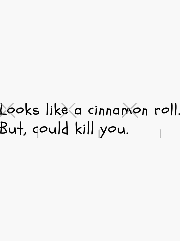 "Viral Cinnamon Roll Meme" Sticker for Sale by rockyroc217 | Redbubble