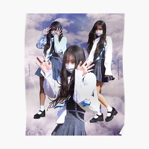 "Kawaii Aesthetic Acubi Fashion Kpop Girl Korean Style 90s" Poster for ...