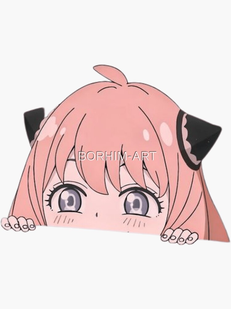 "anya forger" Sticker for Sale by BORHIM-ART | Redbubble