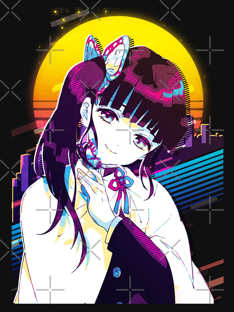 Demon Slayer Kanao Tsuyuri T Shirt For Sale By 80sretroart Redbubble Kanao Tsuyuri T
