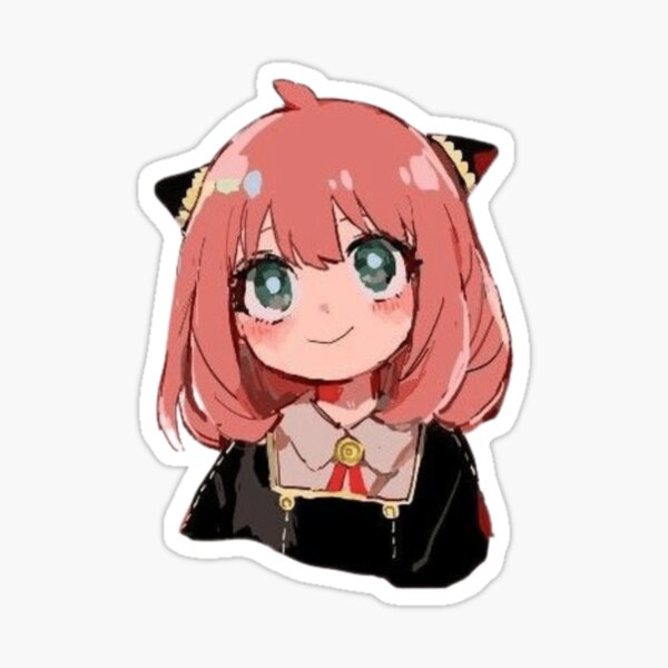 "anya forger" Sticker for Sale by BORHIM-ART | Redbubble