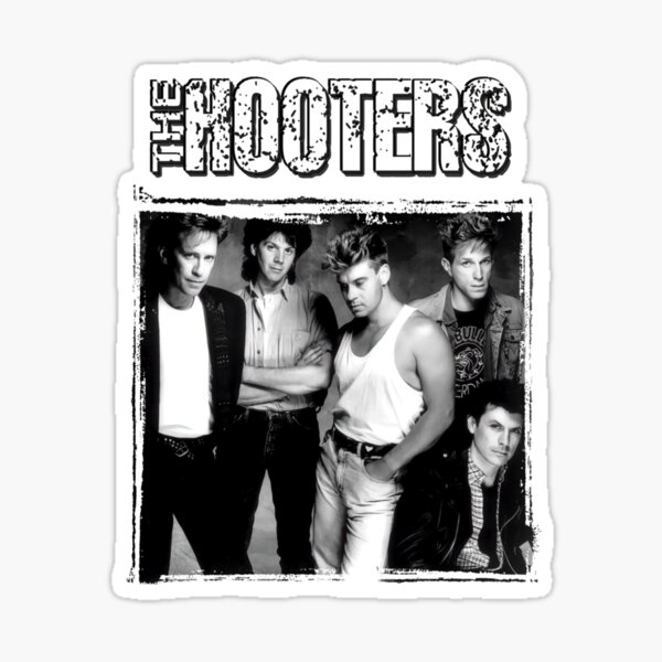 "Vintage The Hooters" Sticker for Sale by LRB2012 | Redbubble