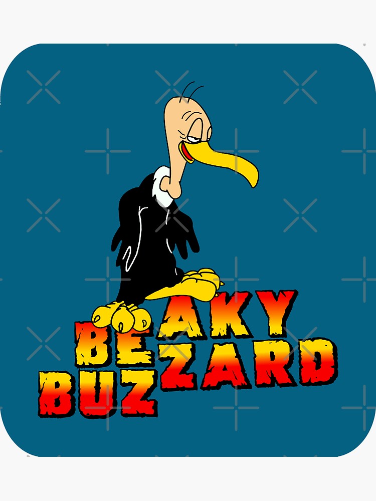 "Beaky Buzzard" Sticker for Sale by Pop-Pop-P-Pow | Redbubble