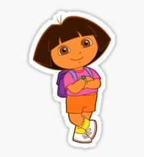 Dora The Explorer Stickers | Redbubble