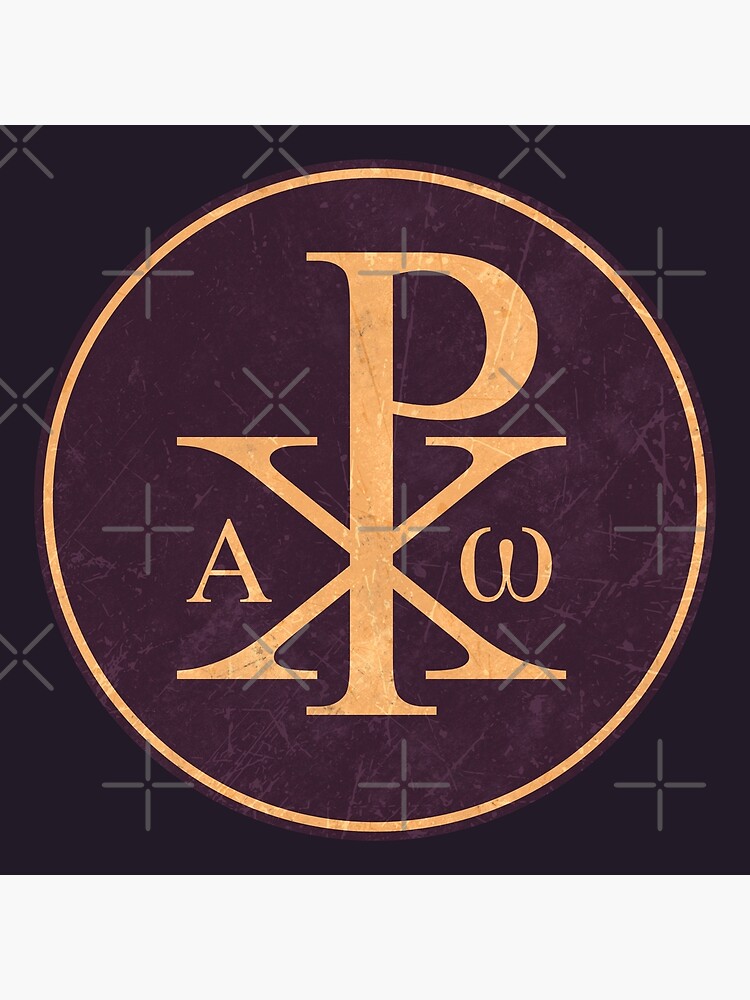 Póster «Cristograma Imperio Bizantino Chi Rho» de quark | Redbubble