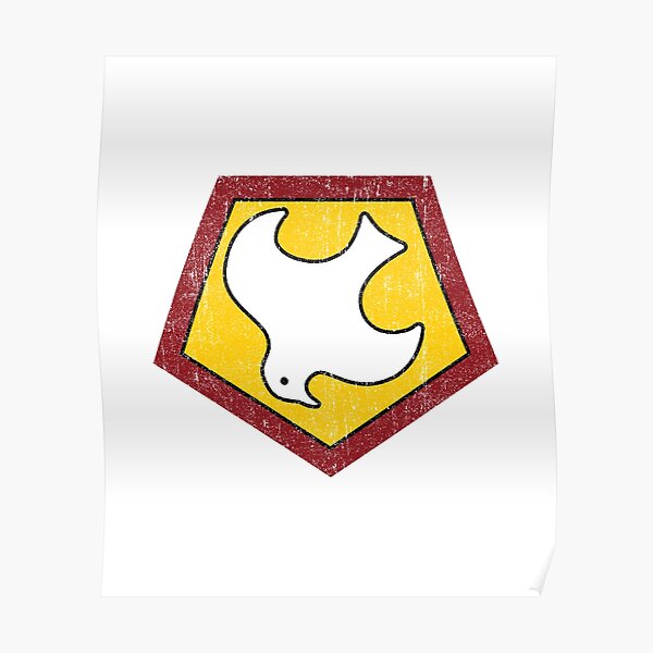 "Peacemaker Symbol (Variant)" Poster for Sale by huckblade | Redbubble