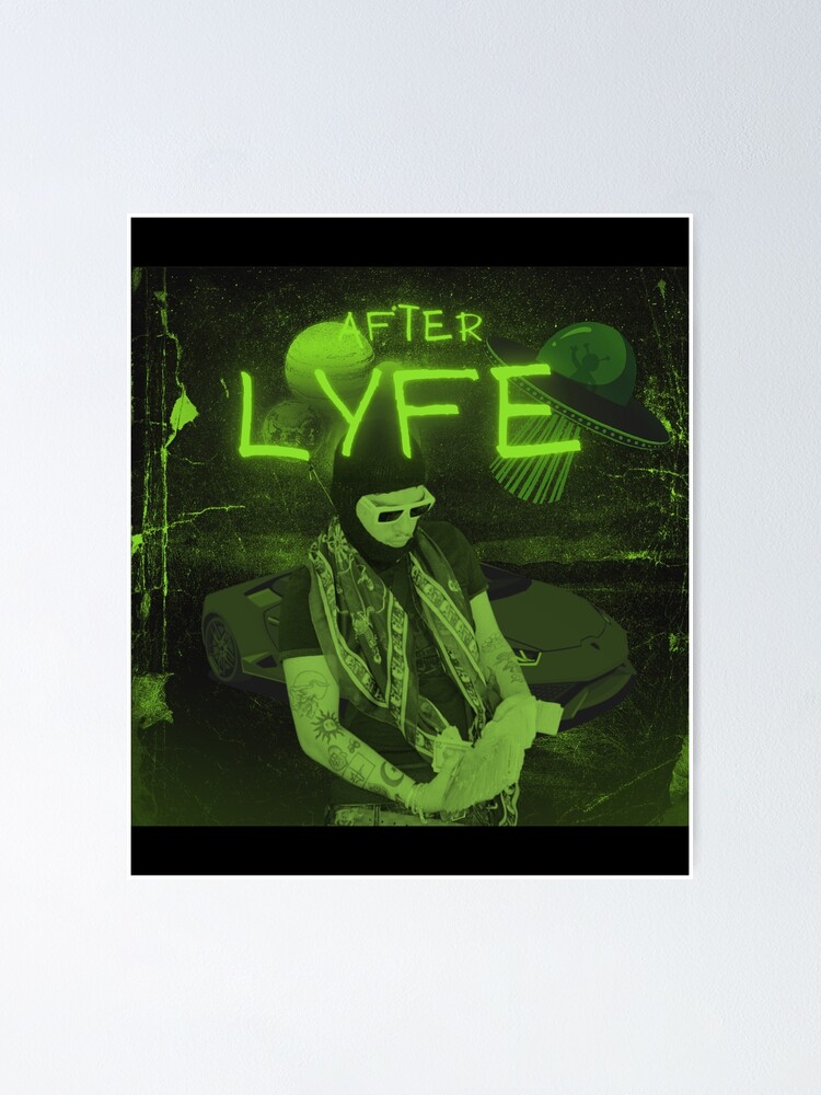 Póster «Afterlyfe Yeat Twizzy Tonka Alien Flexing Racks Trippy Fan Art ...