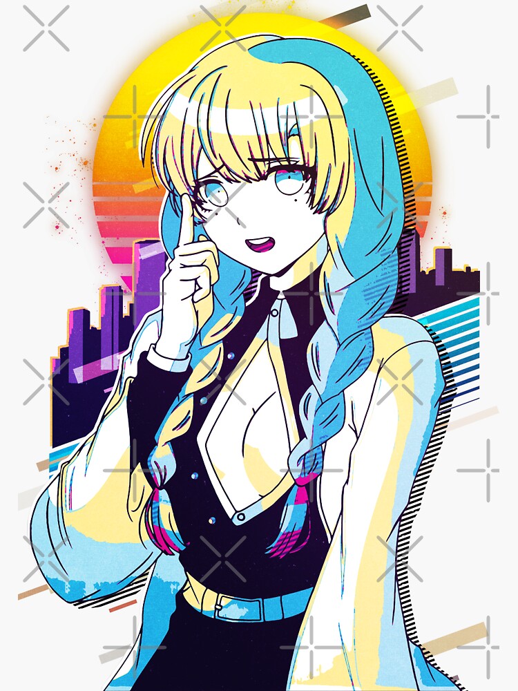 Love Hashira Sticker For Sale By 80sretroart Redbubble