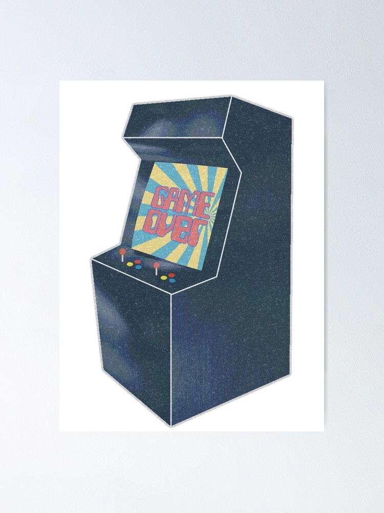 "Retro Arcade" Poster by scruffyjate | Redbubble
