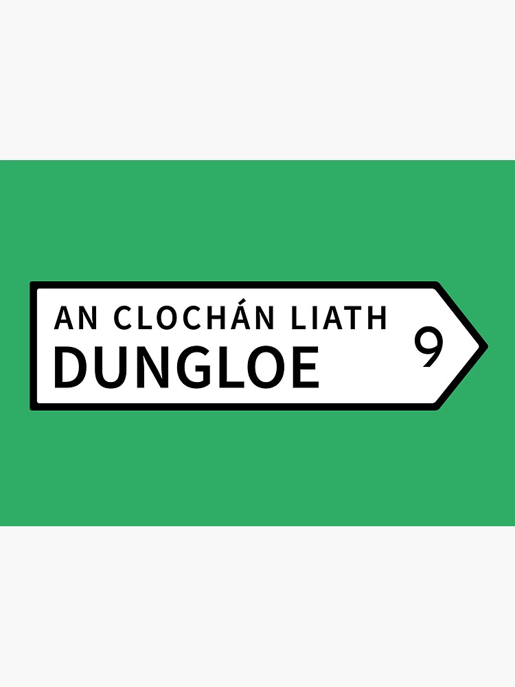 "Vintage Style Dungloe Donegal Road Sign" Sticker for Sale by Lost ...