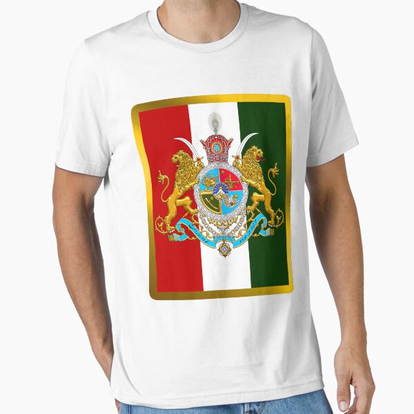 "Iranian Imperial Coat of Arms of Iran Pahlavi Dynasty" Essential T ...