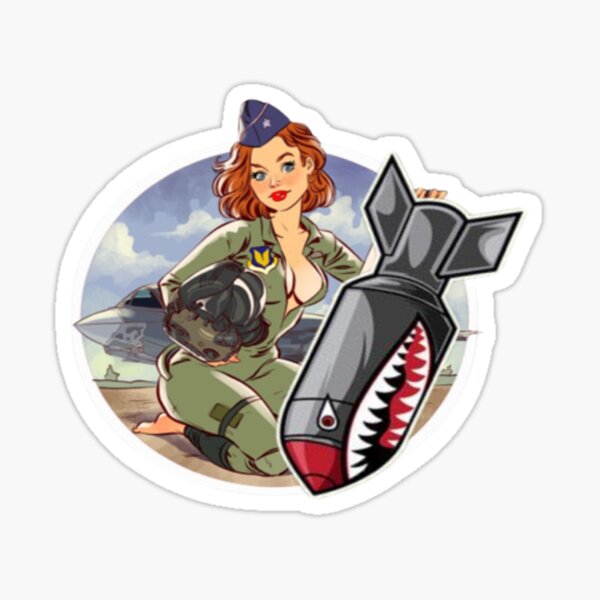 "pin-up" Sticker for Sale by Teixeira224 | Redbubble
