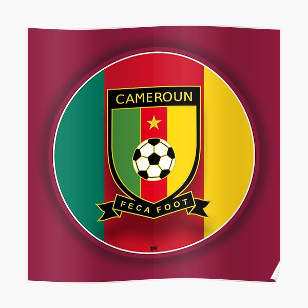 "QATAR 2022 | Cameroon Soccer Team | CAMEROON" Poster for Sale by ...