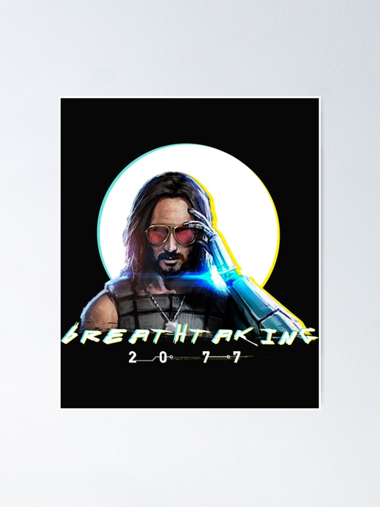 "Cyberpunk 2077 Keanu Reeves" Poster for Sale by jozlofvergie | Redbubble