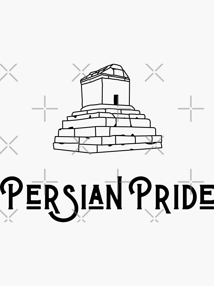 "Persian Pride - Persian (iranian) design" Sticker for Sale by Elbenj ...