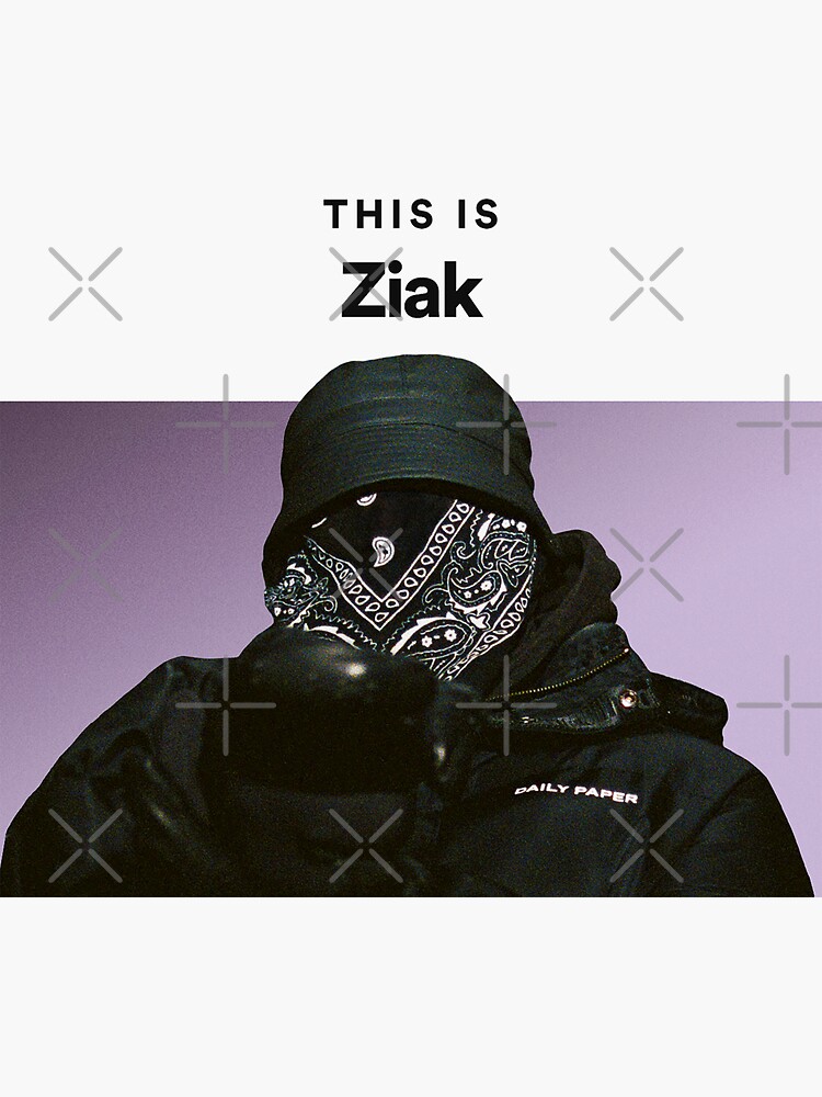 "This is Ziak" Sticker for Sale by VoidZero | Redbubble