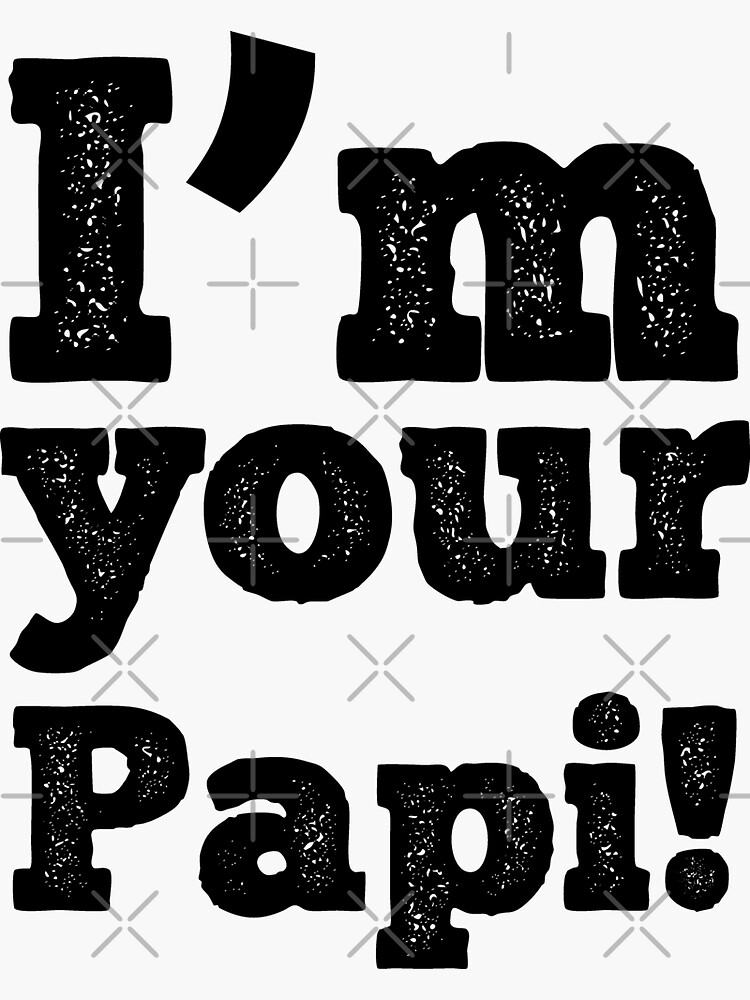 "Im Your Papi - Mexican Wrestler Eddie G - Pro Wrestling" Sticker for ...