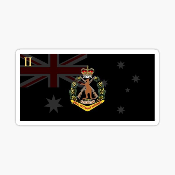 "2 RAR - Australian Flag " Sticker for Sale by RENAGADE4LYF | Redbubble