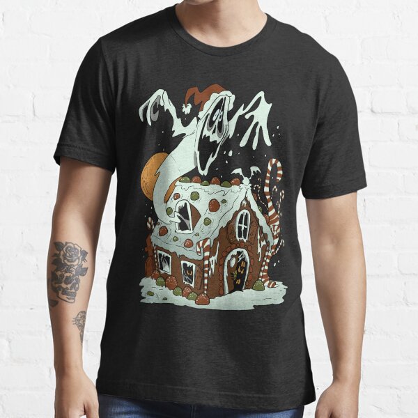 "Haunted Gingerbread House" T-shirt for Sale by ColeCartoons ...