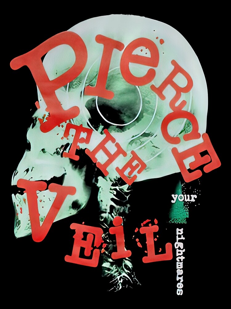 "Pierce The Veil Skull Ray" Poster for Sale by nkemtaneenanc | Redbubble