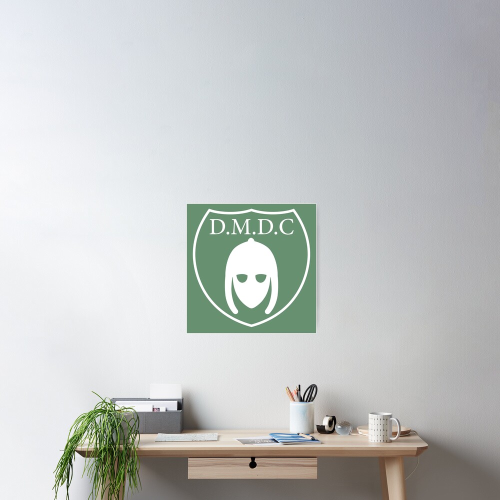 "DMDC - Detectorists Badge - White" Poster by wo0ze | Redbubble