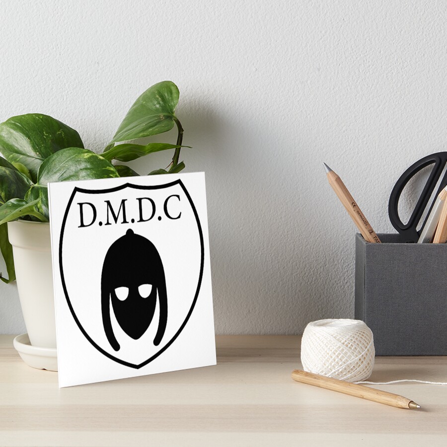 "DMDC - Detectorists Logo - Black" Art Board Print by wo0ze | Redbubble