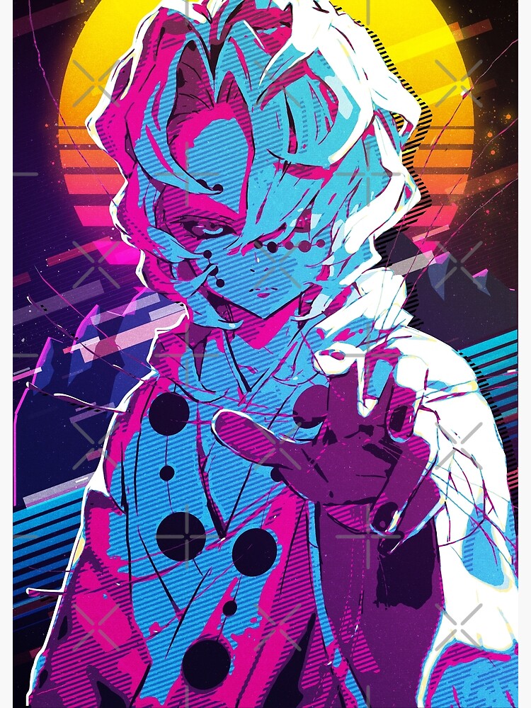 "Demon Slayer - Rui" Poster for Sale by 80sRetroArt | Redbubble