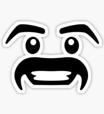 Lego Face Stickers | Redbubble