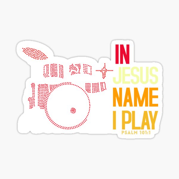 "Amazing Drum Music In Jesus Name I Play with Bible Verse Psalm 101.1 ...