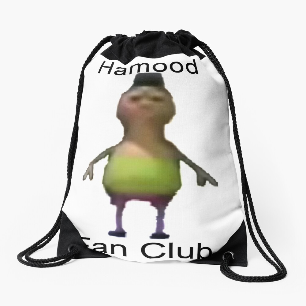 "Hamood Fan Club" Drawstring Bag for Sale by benisblaster | Redbubble