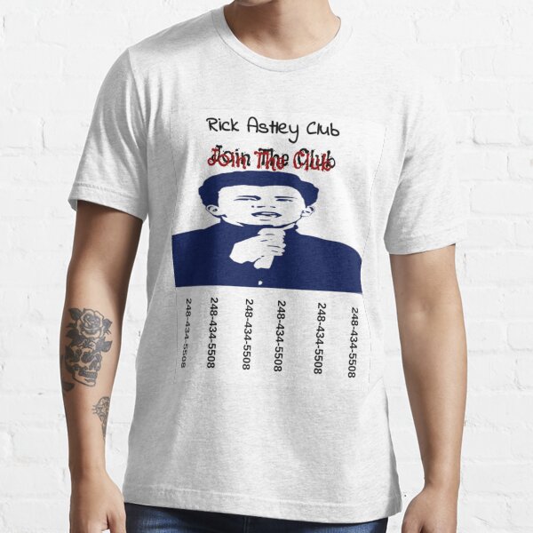 "Rickroll meme club shirt" T-shirt for Sale by Frostoastflakes ...