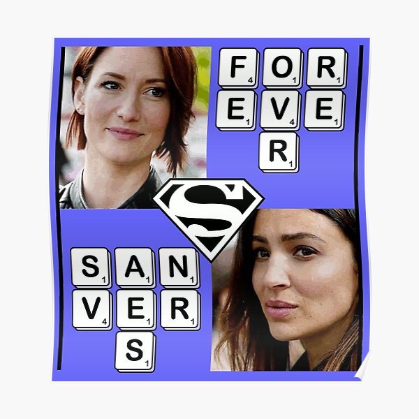 "Sanvers Forever" Poster by GiollasArt | Redbubble
