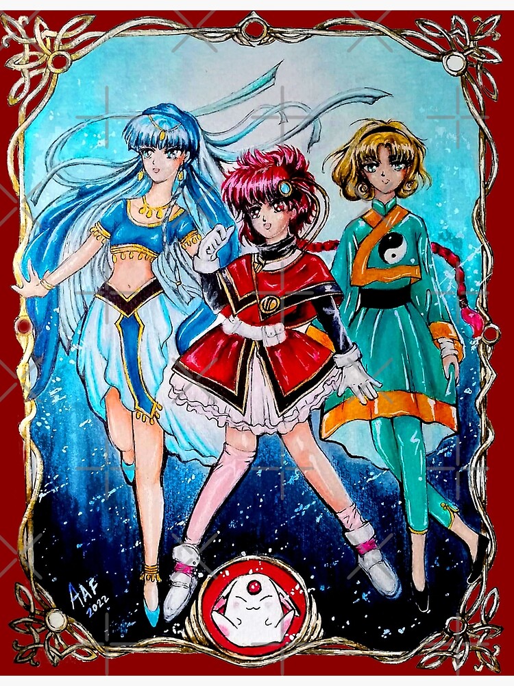 "Magic Knight Rayearth" Poster for Sale by AAF05 | Redbubble