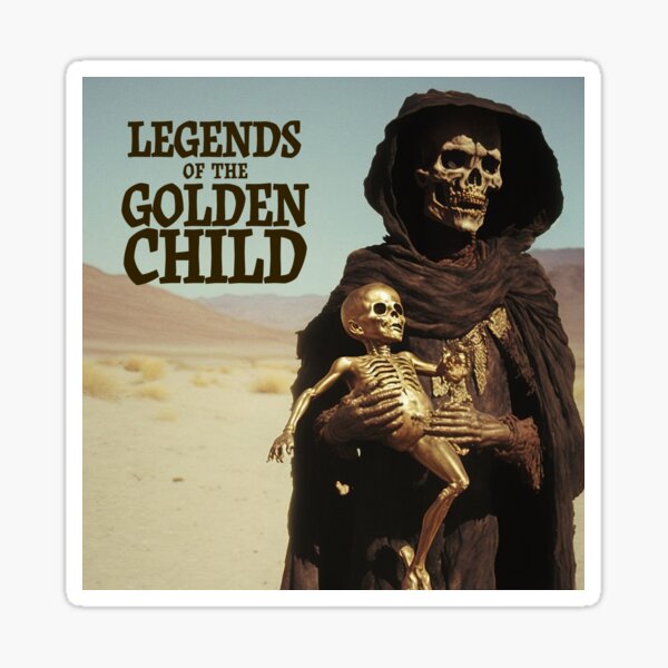 "Legends of the Golden Child" Sticker for Sale by Timmolloyart | Redbubble