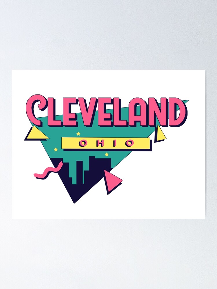 "Cleveland Aesthetic 1" Poster by FranDarling | Redbubble