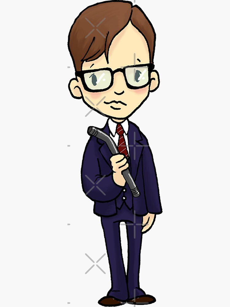 "ITS A CLUE! Was it Mr. Green with the LEAD PIPE?" Sticker for Sale by ...