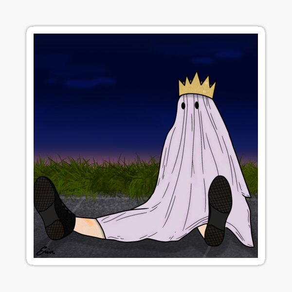"Spooked" Sticker for Sale by erkeene | Redbubble
