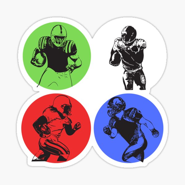 "footballers" Sticker for Sale by asoboyejo | Redbubble