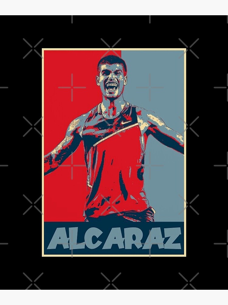 Carlos Alcaraz a Carlos Alcaraz a Carlos Alcaraz Premium Matte Vertical ...