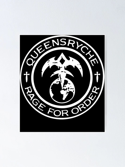 Queensryche Logo Rage For Order