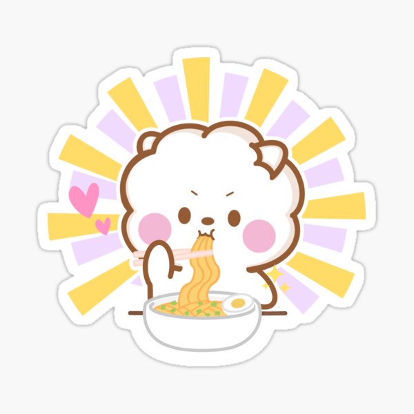 "Cute BTS ARMY World Wide Handsome JIn Bias Stan I Love Jin Ramen Jin ...