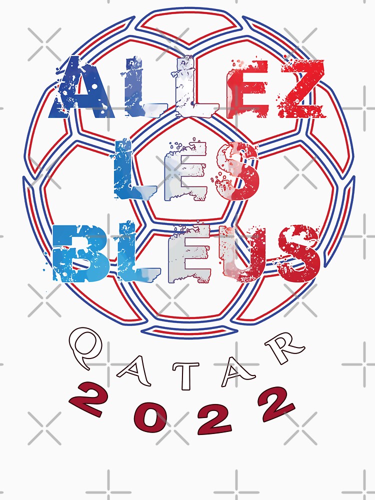 "ALLEZ LES BLEUS T-shirt France Coupe du Monde Qatar 2022" T-shirt for ...