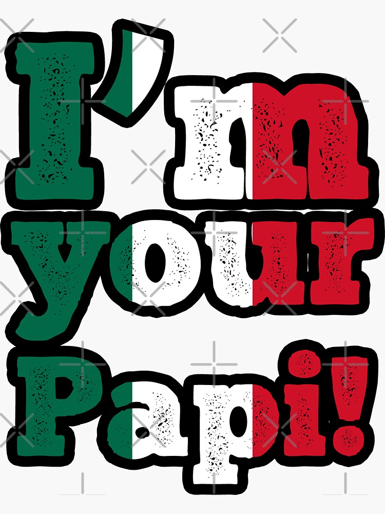 "Im Your Papi - Mexican Wrestler Eddie G - Pro Wrestling" Sticker for ...