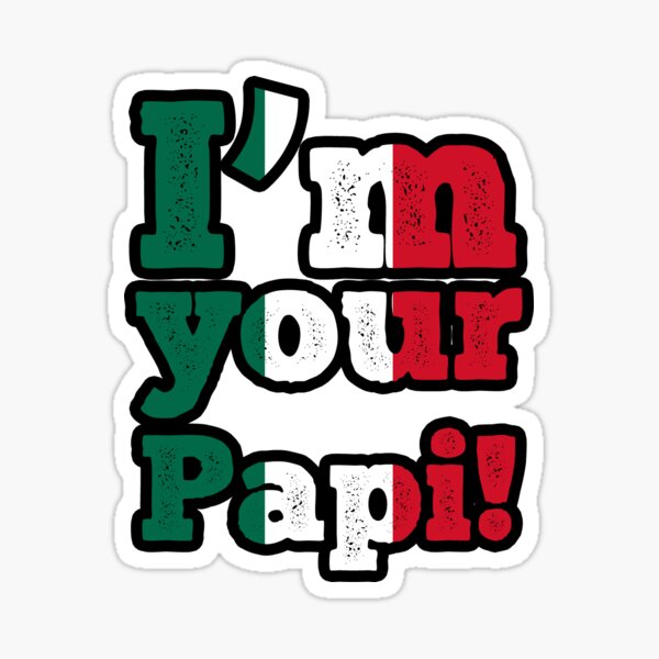 "Im Your Papi - Mexican Wrestler Eddie G - Pro Wrestling" Sticker for ...